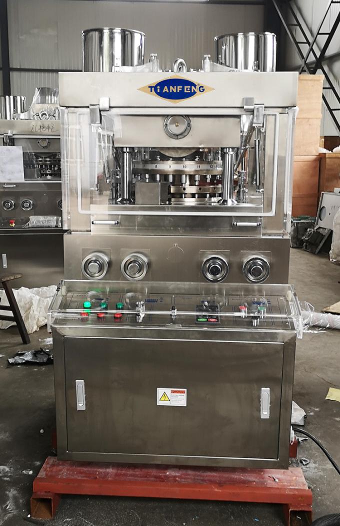 SS304 Rotary Type Pharmaceutical Laboratory Tablet Press